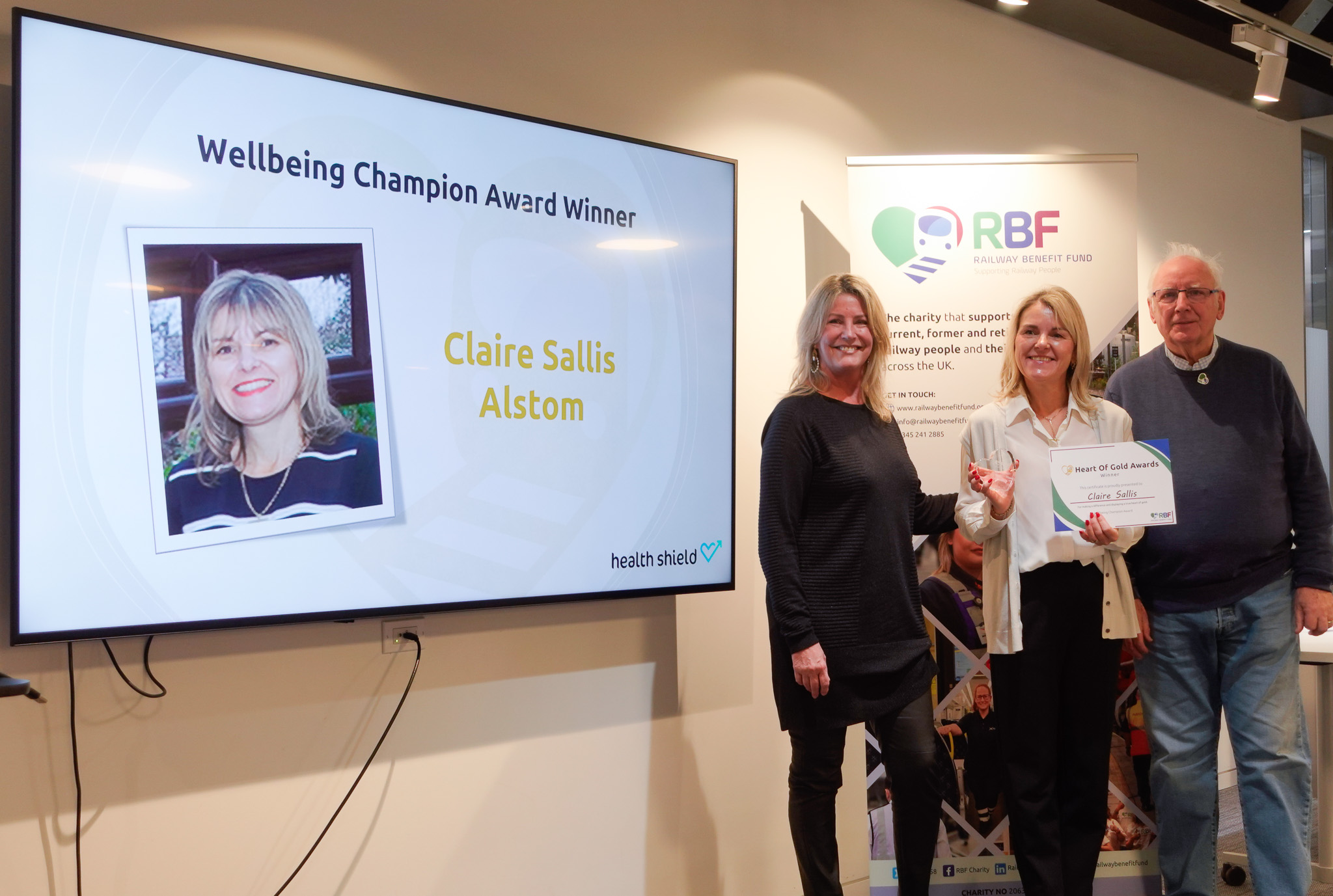 ALSTOM EMPLOYEE SCOOPS TOP HEART OF GOLD AWARD - Shine Online magazine®